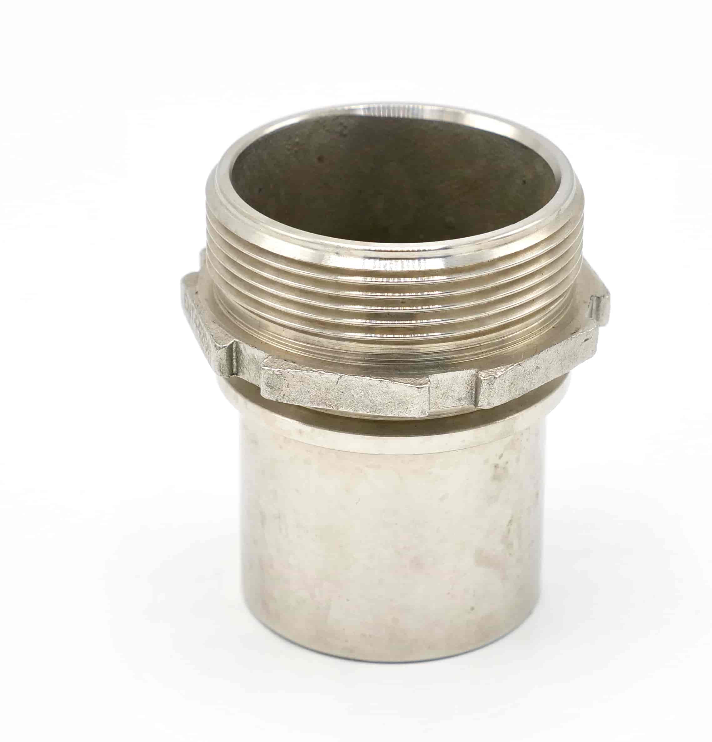 Smooth Tail Male Stainless Steel Coupling