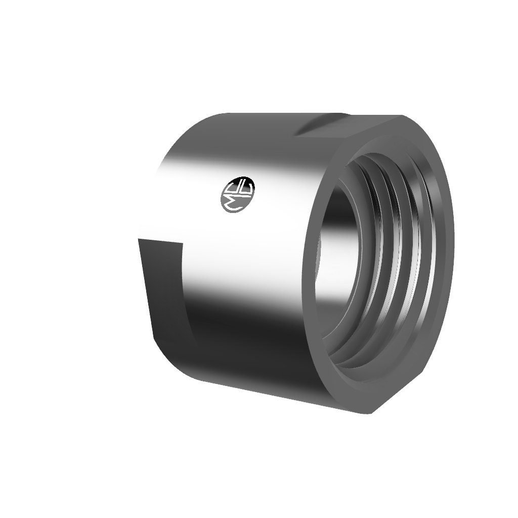 S60X6 IBC Female x Female BSP Adaptor Stainless Steel