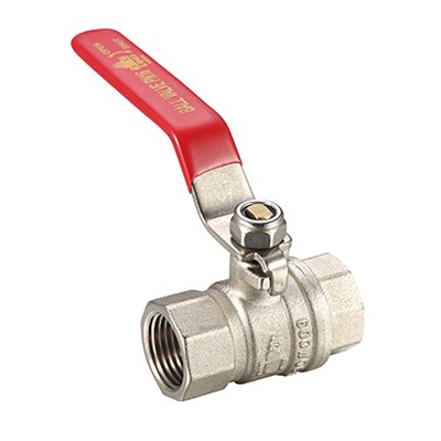 BALL VALVE 6MM (1/4") BSP FF BRASS GENERAL PURPOSE